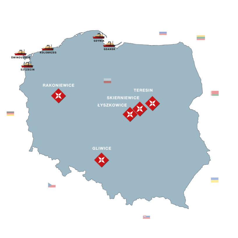 Discover Our Distribution Centers and Warehouses